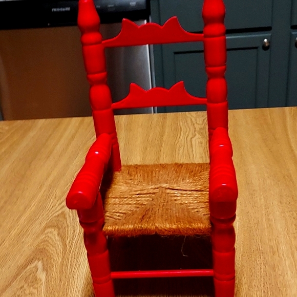 no brand | Other | Vintage Wooden Ladder Back Doll Chair | Poshmark
